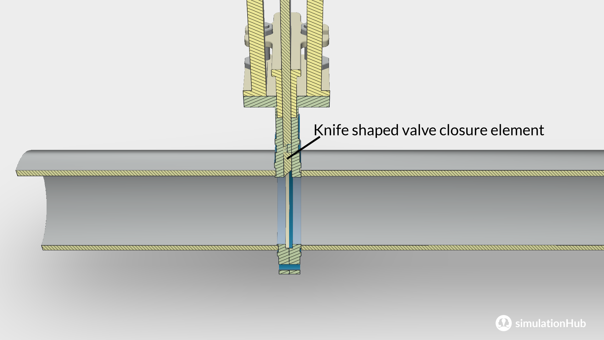 Simulation of Knife Gate Valve using Autonomous Valve CFD