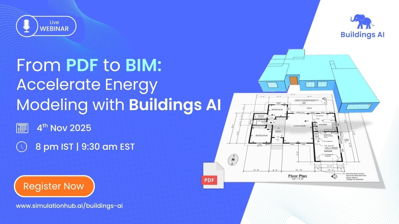 From PDF to BIM: Accelerate Energy Modeling with Buildings AI